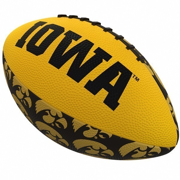 Iowa Hawkeyes Mini Repeat Football