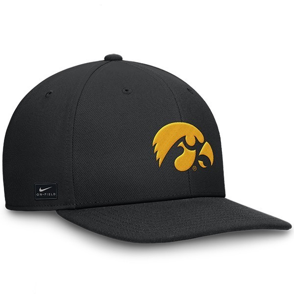 Iowa Hawkeyes Adjustable Structured Square Bill Cap