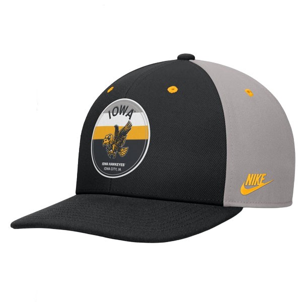 Iowa Hawkeyes Snapback Flying Herky Circle Hat
